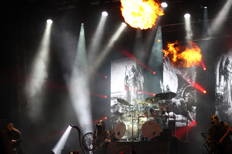 Foto: Zeal & Ardor un Behemoth koncertzālē Palladium - alternative.lv